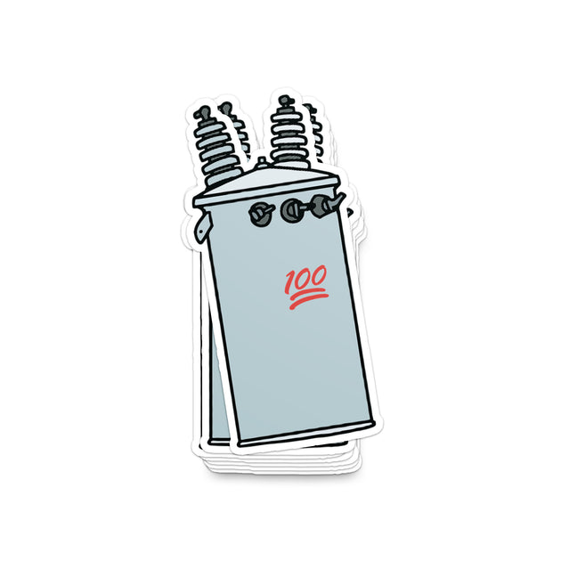 Transformer Die Cut Sticker – Elevated Gear