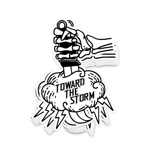 Cloud and Knife Decal – Elevated Gear